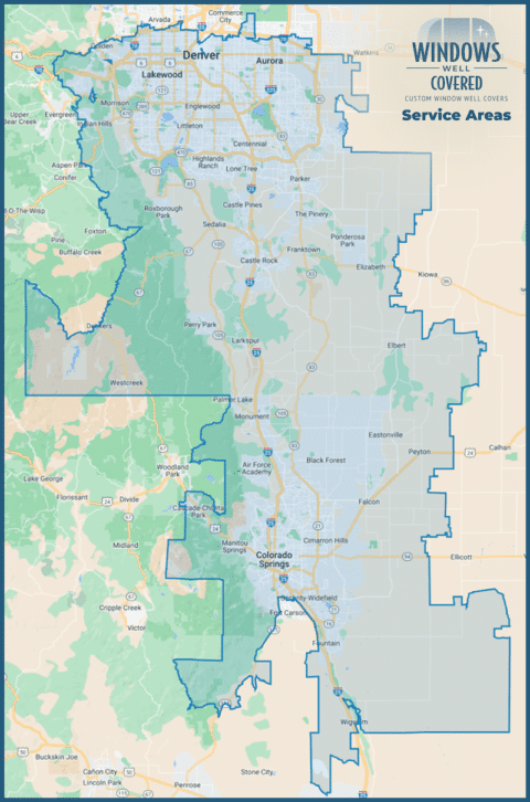 Service Areas | Windows Well Covered